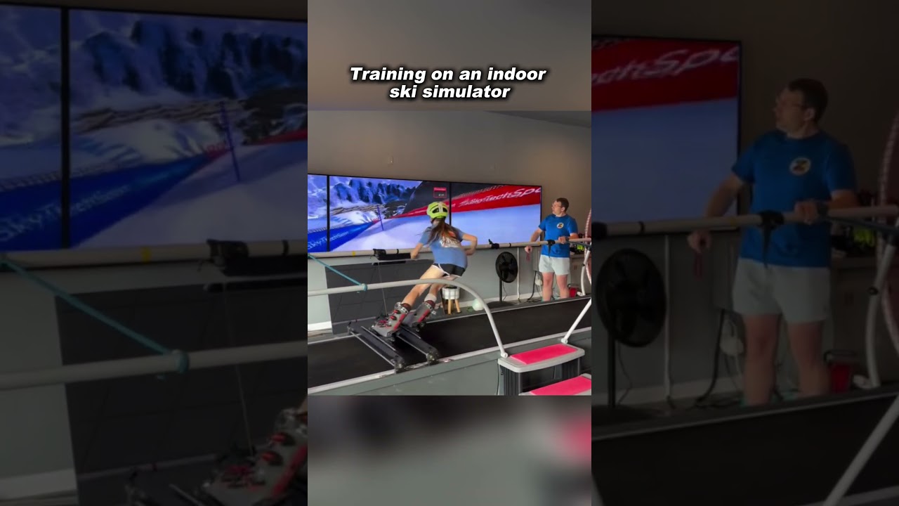 Indoor Ski Simulator Training
