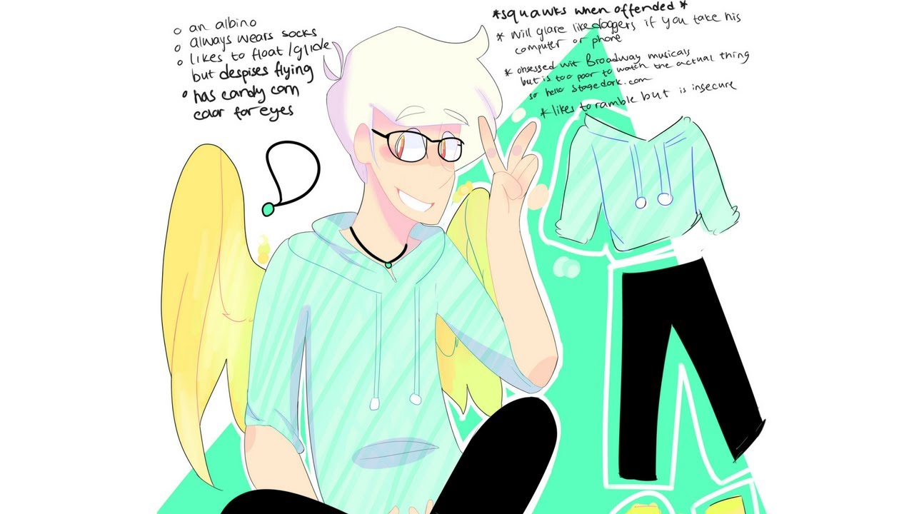 Speedpaint // OC Reference Sheet