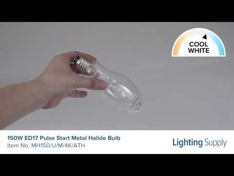 Athalon 150W ED17 Pulse Start Metal Halide Bulb (MH150/U/M/4K/ATH)