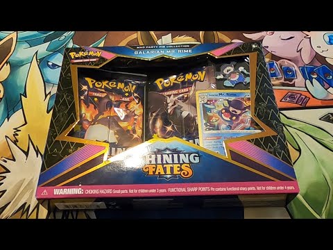 #317 Pokémon Opening: Galarian Mr. Rime Pin Collection. I need your help.