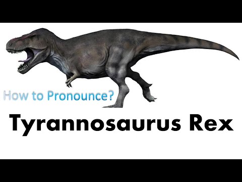 How to Pronounce Tyrannosaurus Rex