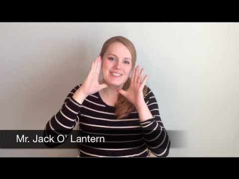 Mr. Jack O' Lantern: Sing & Sign