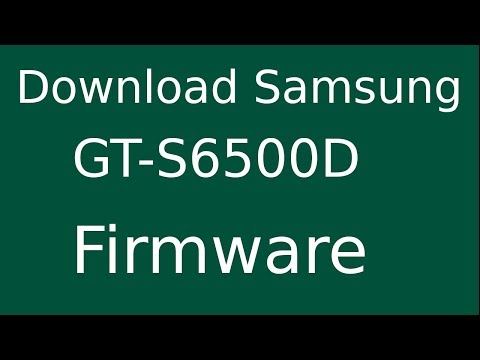 How To Download Samsung Galaxy Mini GT-S6500D Stock Firmware (Flash File) For Update Android Device