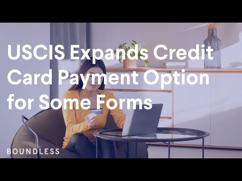 USCIS Expands Credit Card Payment Option for Some Forms