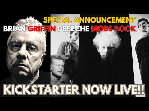 Depeche Mode - Brian Griffin Photography Book Kickstarter has gone LIVE!!
