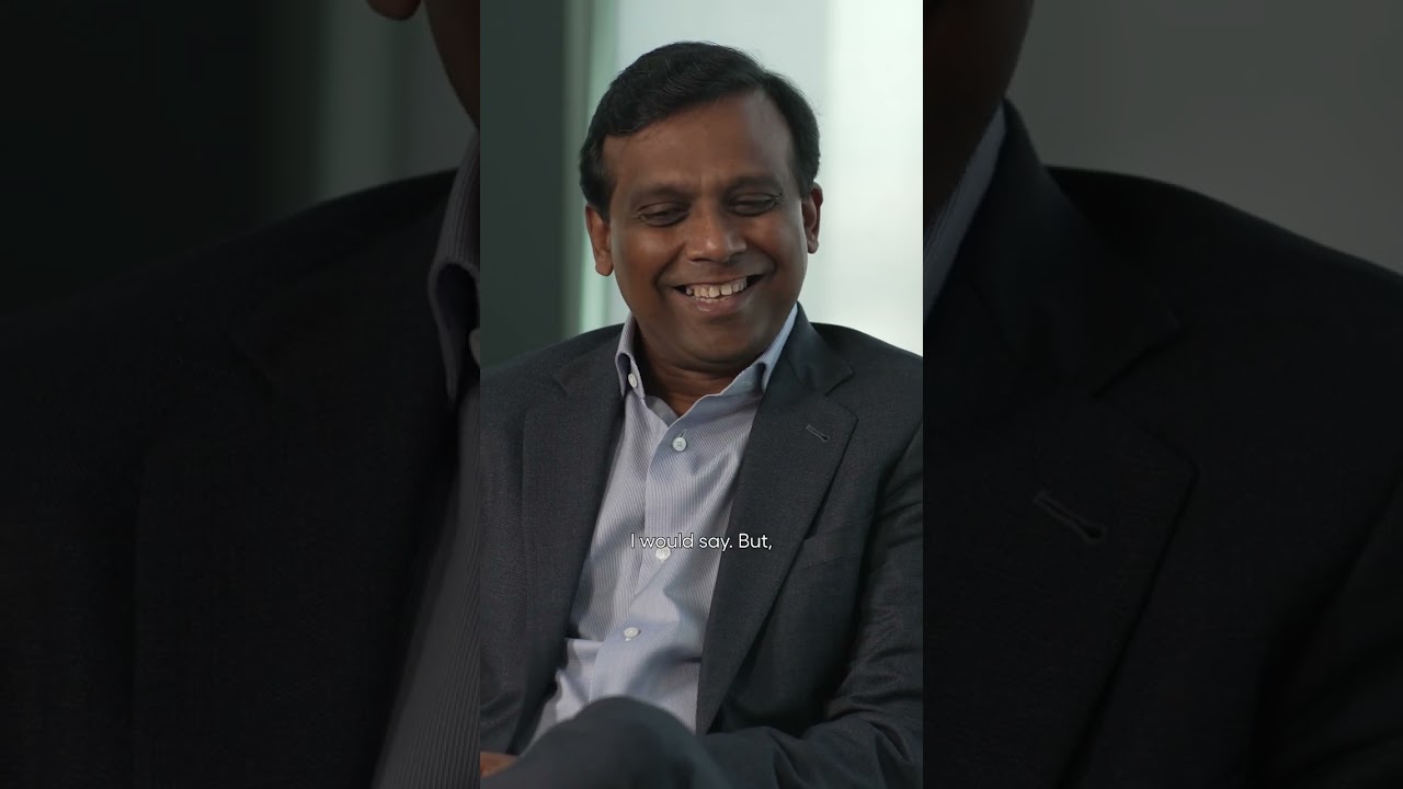 How #Cognizant #CEO Ravi Kumar's upbringing taught him to never give up. #BeCognizant #shorts