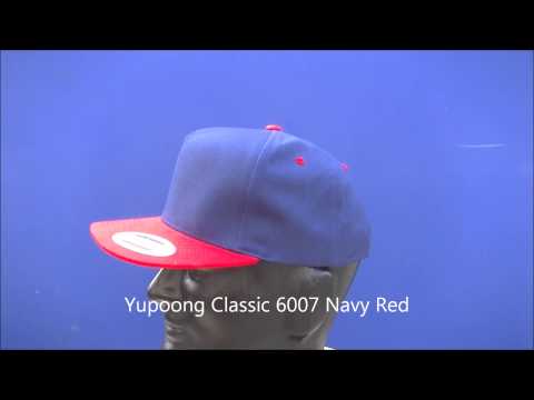 Yupoong 6007 Navy Red
