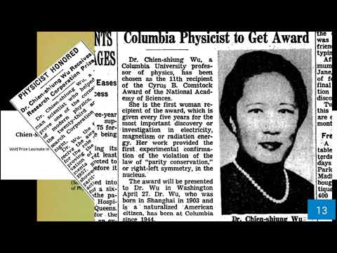 Chien Shiung Wu: The First Lady of Physics