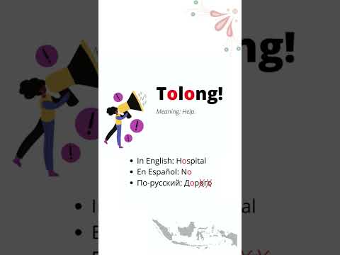 HELP! || Indonesian Language Lesson