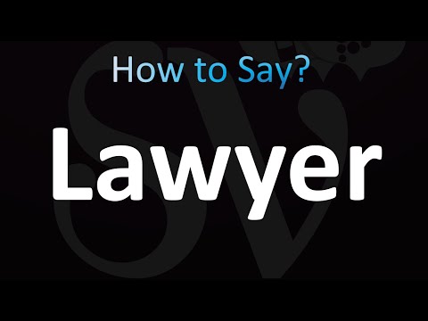 How to Pronounce Lawyer (Correctly!)