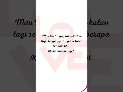 senyum manis @gombalmukiyo81 #quotes #shorts #gombalan #rayuan #kataromantis #romantic