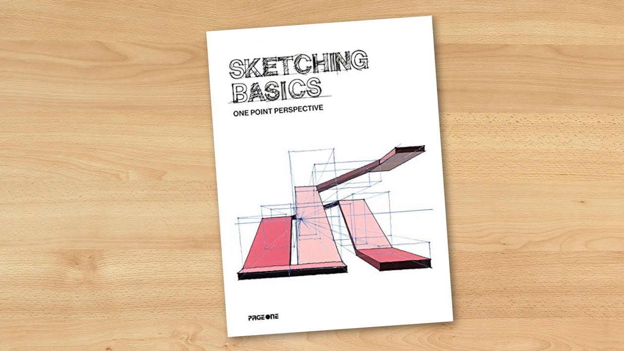 Sketching Basics: One Point Perspective (book flip)