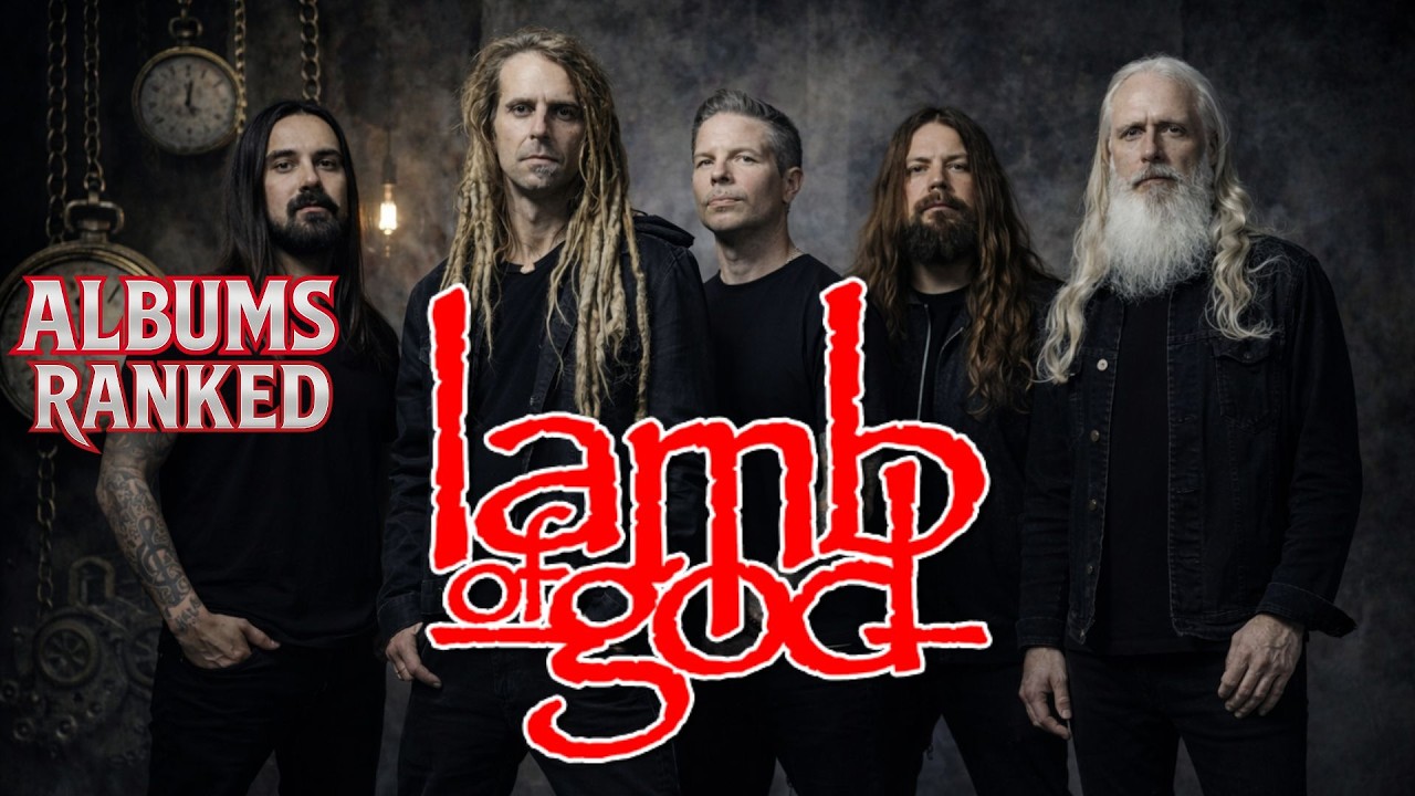 🟥 Lamb of God 🟥 ALBUMS RANKED from worst to best