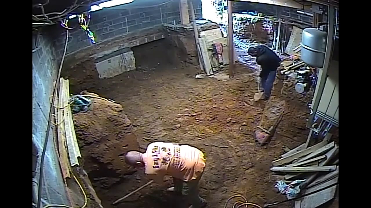 New Basement - Crawlspace dig out and underpinning