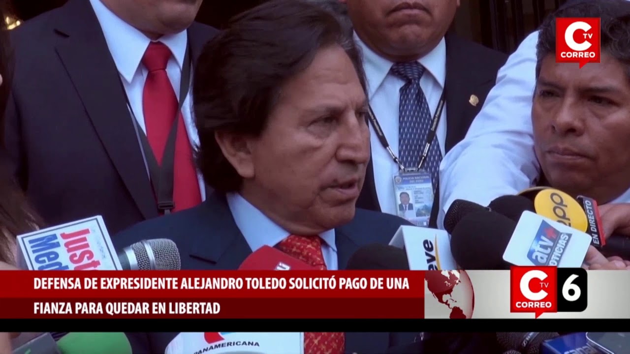 Alejandro Toledo fue arrestado por mandato de extradición en Estados Unidos