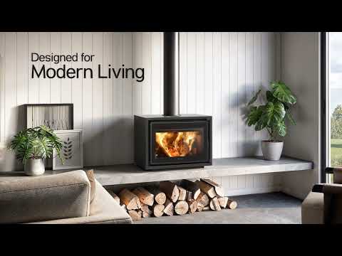 Bondi Wood Freestanding Heater | Regency Fireplaces | Australia