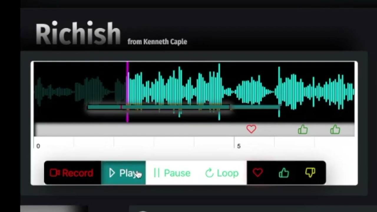 WaveSurfer Audio Collaboration with realtime, timeline commenting and reacting.