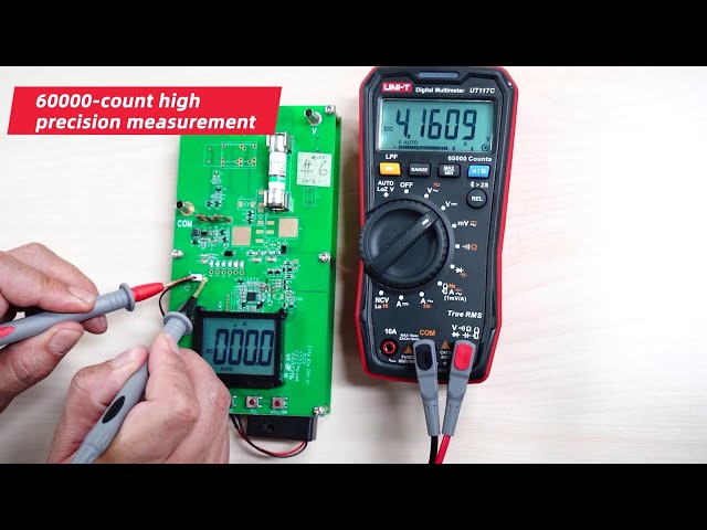 Digital Multimeter - Unit-T UT117C High-precision True RMS Digital ...