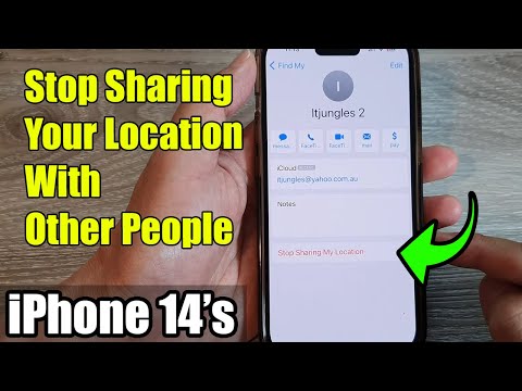 iPhone 14's/14 Pro Max: How to Stop Sharing Your Location With Other People