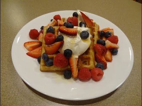 King Arthur Sourdough Waffles Recipe