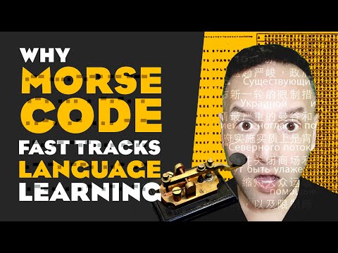 Why Morse Code Fast Tracks Language Learning