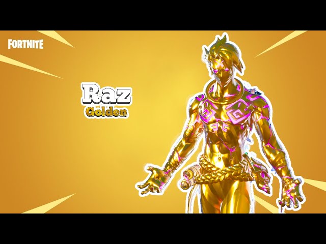 8 gold themed Fortnite skins, ranked based on design