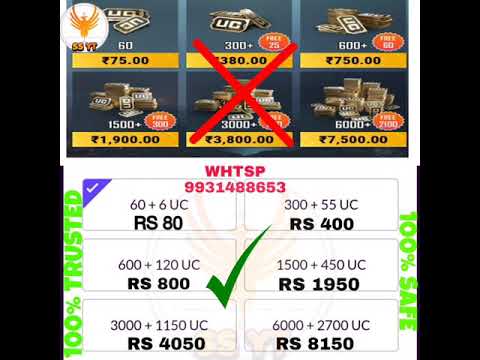 Cheap And Best BGMI UC Seller #bgmiuc #ssytcreater #ssyt