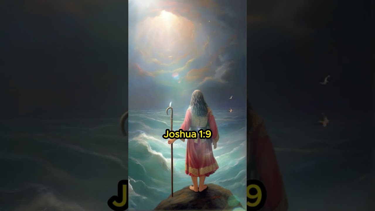 Joshua 1 9 - Be Strong and Courageous 💪🌟