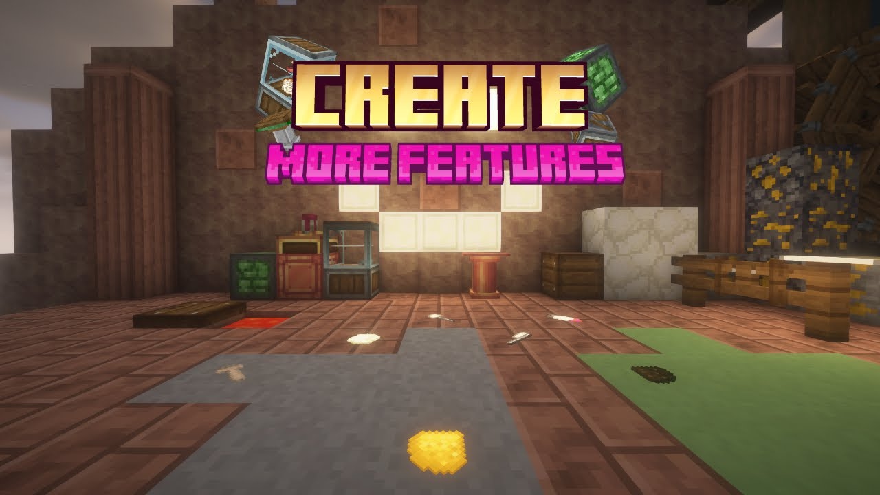 Create: More Features - addon trailer