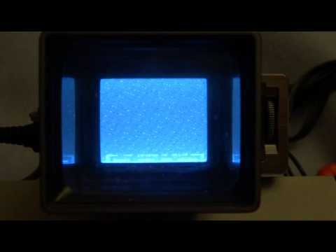 Legend of Zelda on an old 1.5" portable TV