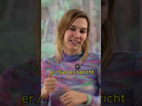 SPRECHEN Verb Conjugation in German