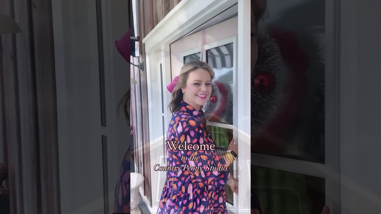 Welcome to the Country Peony Studio