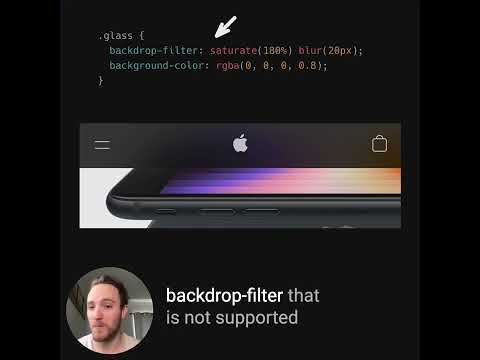 Use @supports in CSS to style based on what rules a browser supports