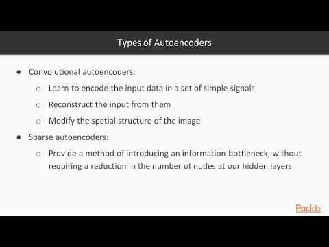 Learn Getting Started with TensorFlow 2 0 for Deep Learning Wat r Autoencoder Y r They Use ...
