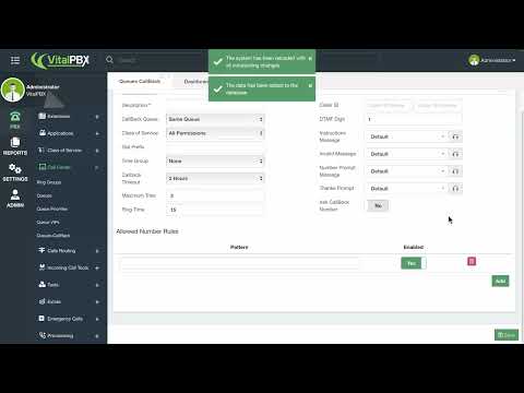 Implementing Queue Callbacks in VitalPBX