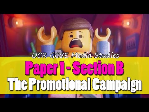 OCR GCSE Media Studies / 11: Paper 1, Section B: The Lego Movie Promotional Campaign