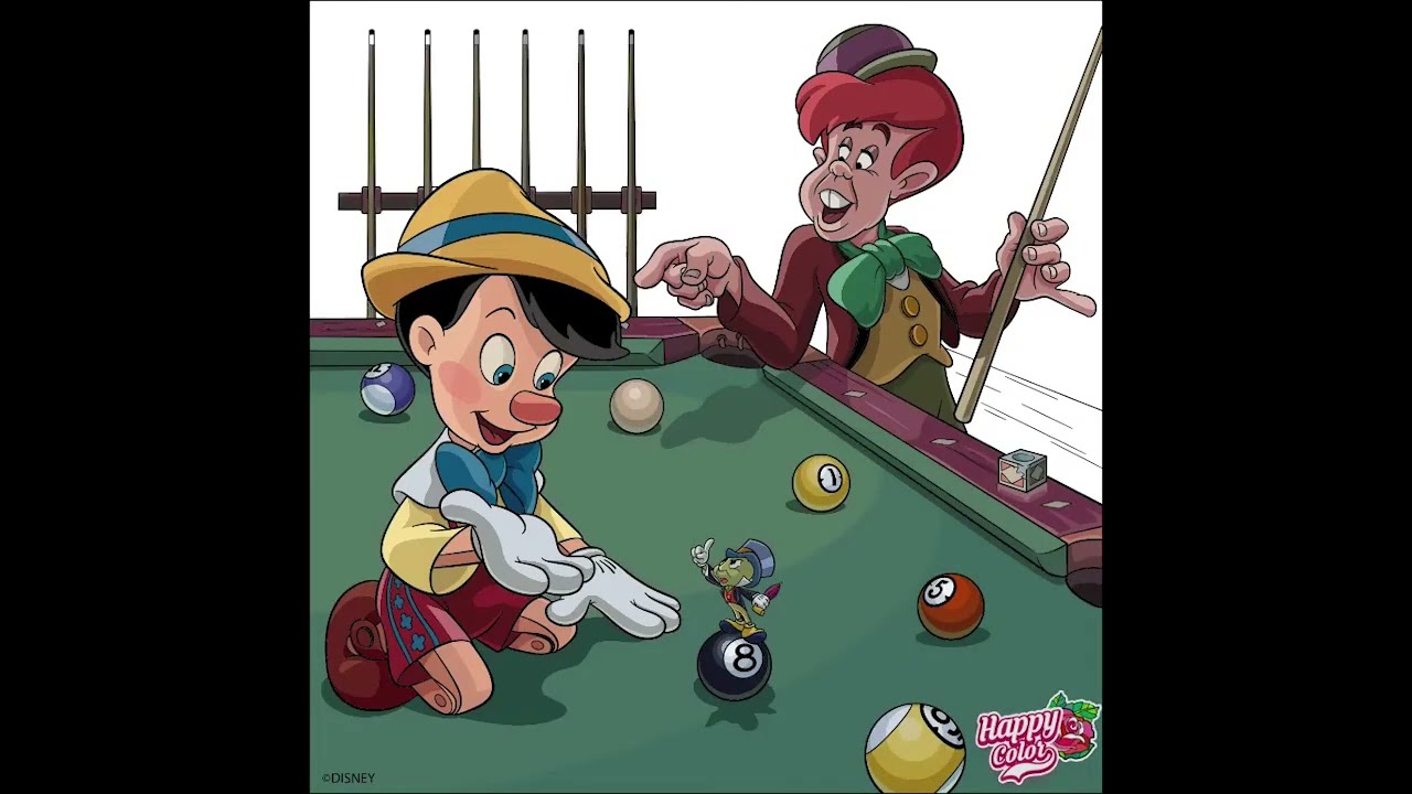 Pinocchio #1 - Happy Color | Disney