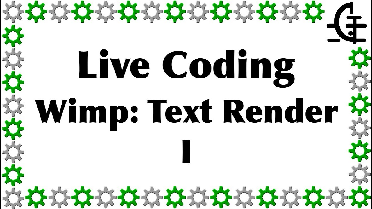 Gerph's live coding - Wimp: Text Render (part 1).