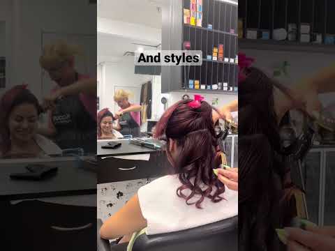 Perks of working at a hair salon