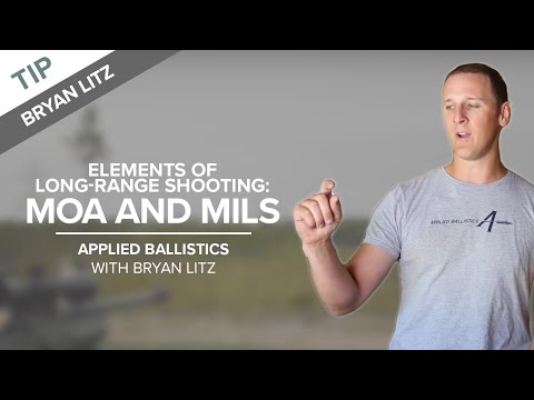 Elements of Long Range Shooting: MOA and MIL Basics | Applied Ballistics