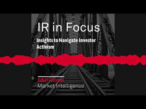 [Episode 4: Apr 27, 2023] Insights to Navigate Investor Activism | IR in Focus