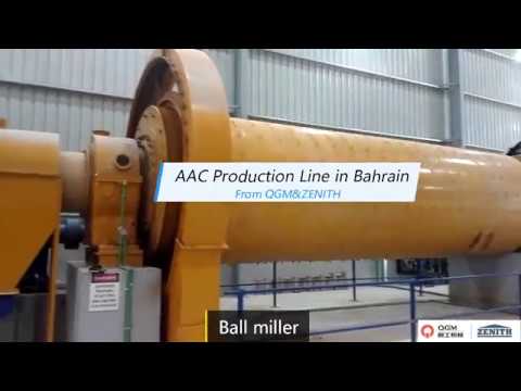 AAC Block Production Line from QGM and ZENITH