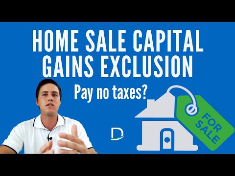 Home Sale Capital Gains Exclusion - Section 121