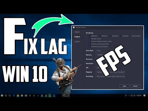 How To Fix Lag and FPS Issues In Pubg Emulator For Windows 10 PC Laptop