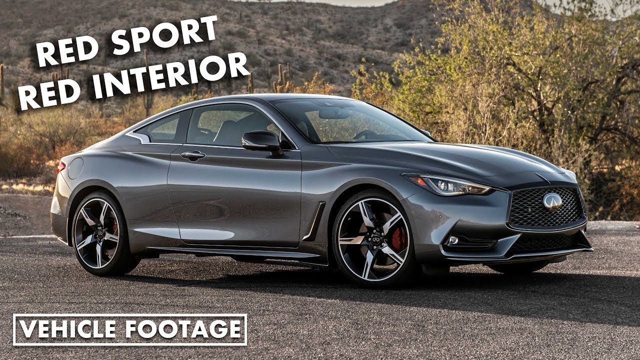 2021 Infiniti Q60 Red Sport Interior