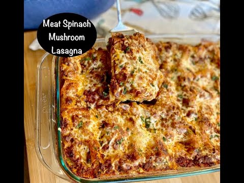 Recept voor spinazie-vleeslasagne - Recept voor verborgen groenten