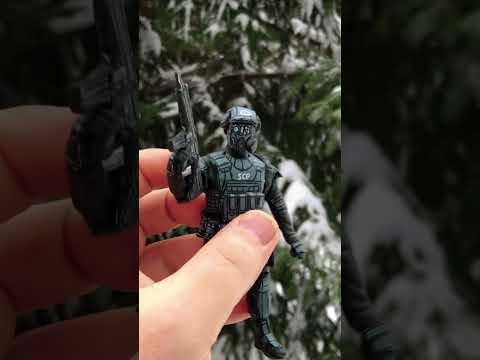 SCP MTF Operator (plasticine/paper) #diy #scp #scpfoundation #mtf #clay #plasticine #papercraft