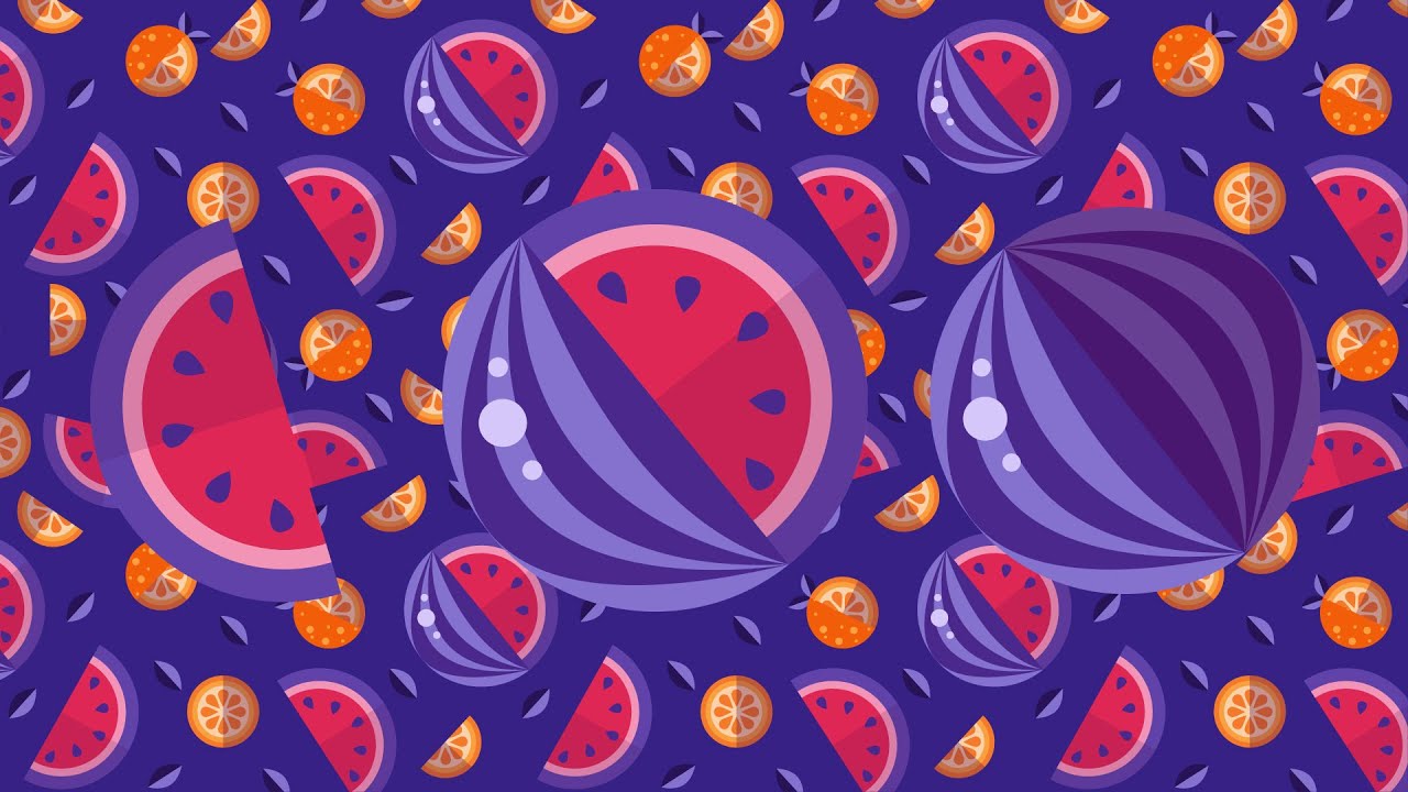 How to Create a Bold Fruit Pattern in Adobe Illustrator | Part 1