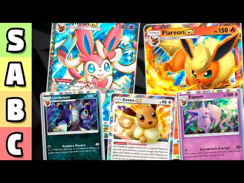 ORDENO de MEJOR a PEOR las NUEVAS CARTAS de ARBOLEDA de EEVEE en POKÉMON TCG POCKET | TIER LIST