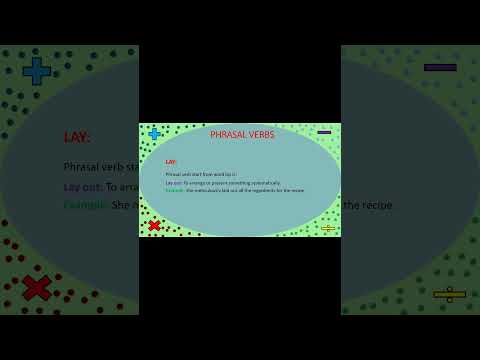 Lay Out - Decoding the Expression | Phrasal Verbs | English Learning #englishlanguage #shortvideo